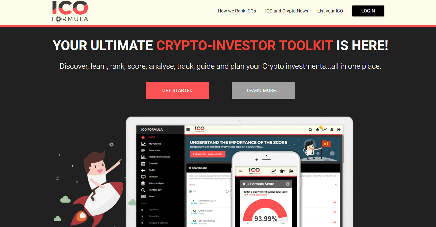 Top 10+ ICO (Initial Coin Offering) Listing Sites For Investors 2018