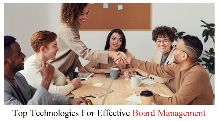 top technologies for effective board management