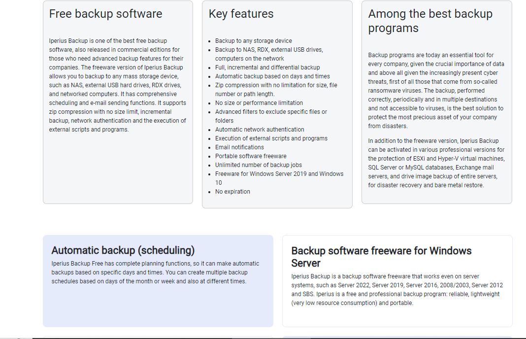 Iperius Backup Reviews & Pricing 2025