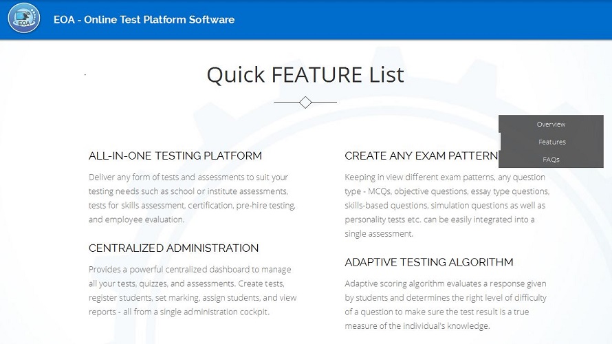EOA - Online Test Platform Reviews & Pricing 2025 | Goodfirms