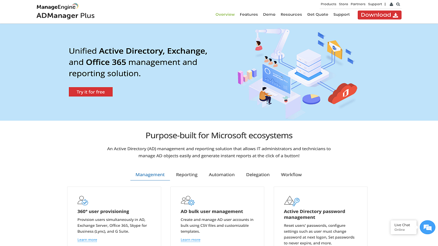 ManageEngine ADManager Plus Reviews & Pricing 2025 | GoodFirms