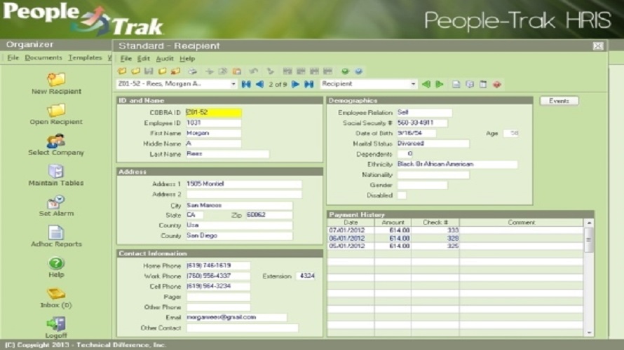 People-Trak HRIS Suite Reviews & Pricing 2025