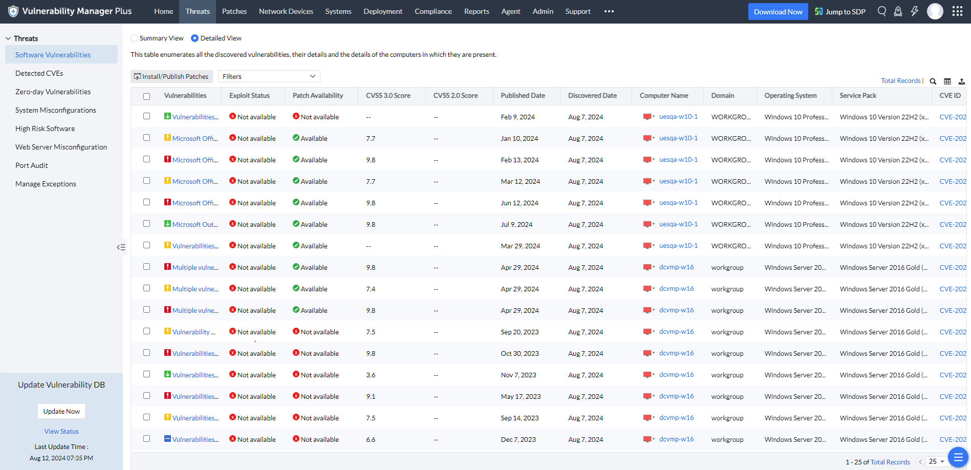 ManageEngine Vulnerability Manager Plus Reviews & Pricing 2025 | Goodfirms