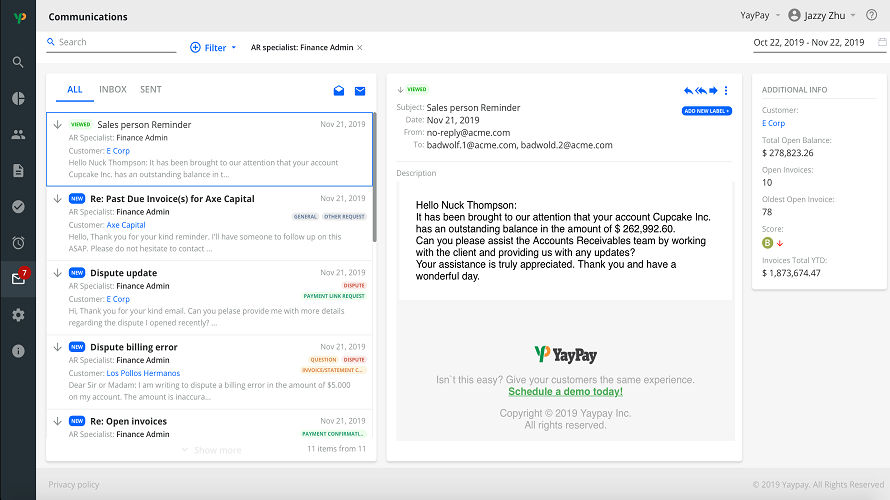 YayPay Reviews & Pricing 2025 | Goodfirms