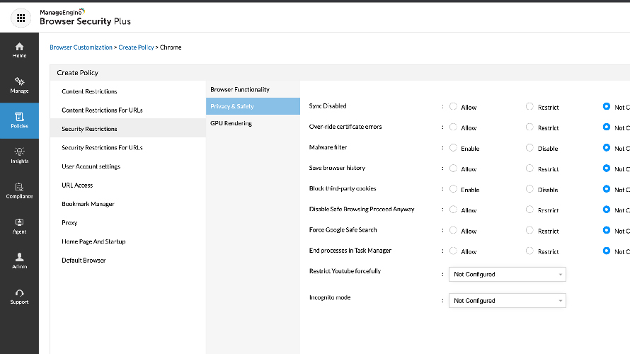 ManageEngine Browser Security Plus Reviews & Pricing 2024