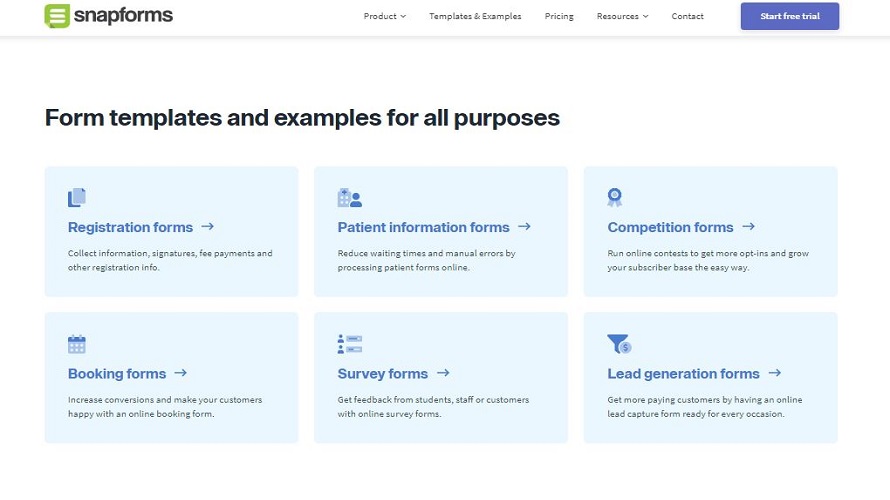 Snapforms Reviews & Pricing 2024