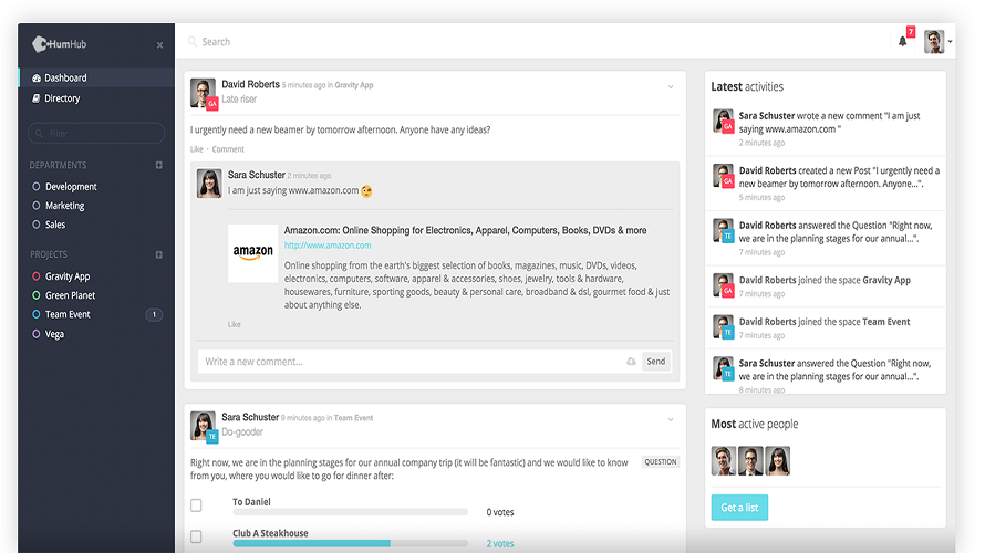 HumHub Reviews & Pricing 2025