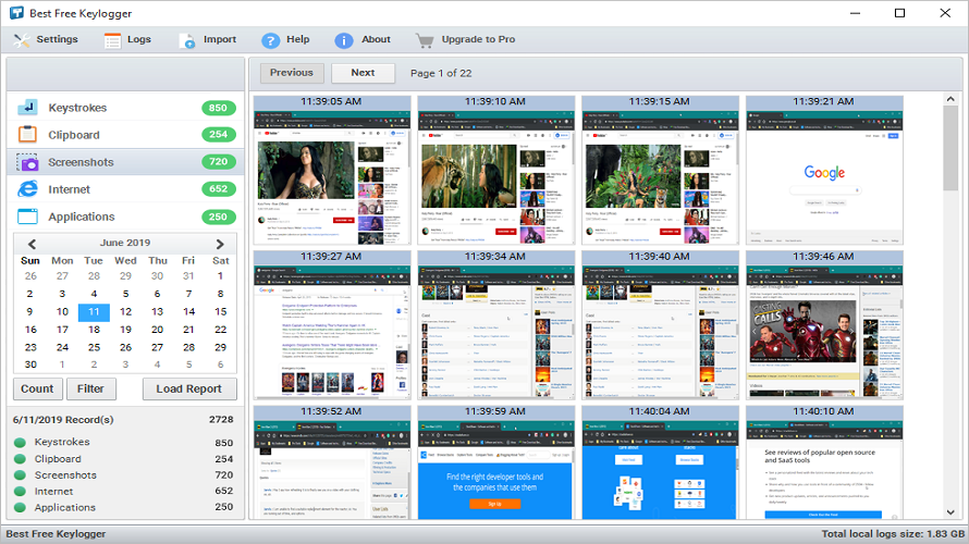 Best Free Keylogger Reviews & Pricing 2025 | GoodFirms
