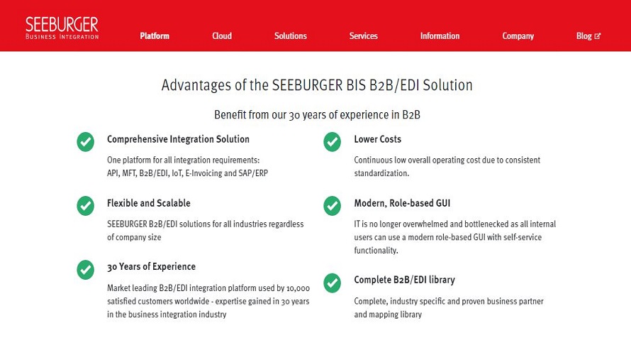 SEEBURGER B2B EDI Reviews & Pricing 2025 | GoodFirms