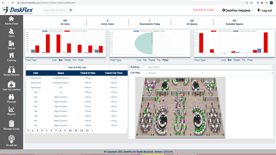 DeskFlex Reviews & Pricing 2025 | GoodFirms