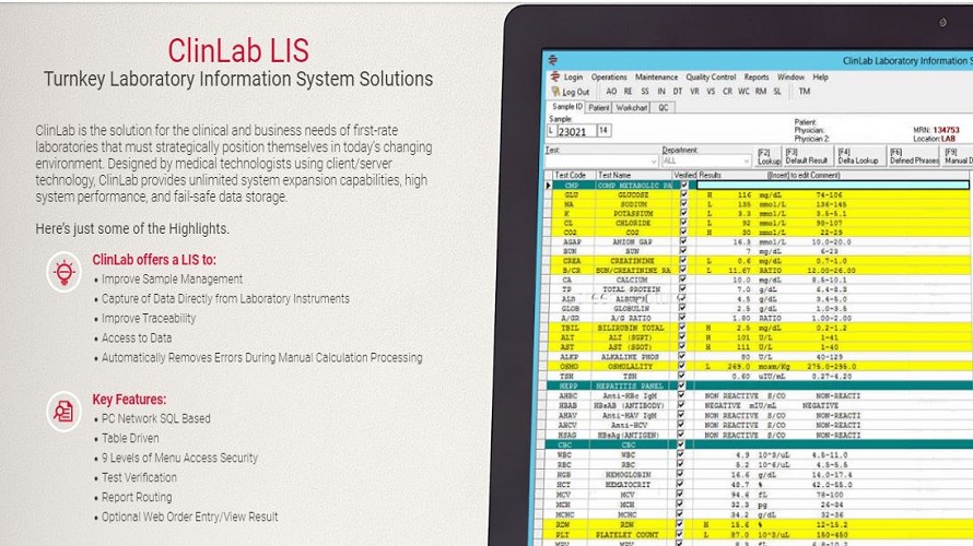 ClinLab LIS Reviews & Pricing 2025