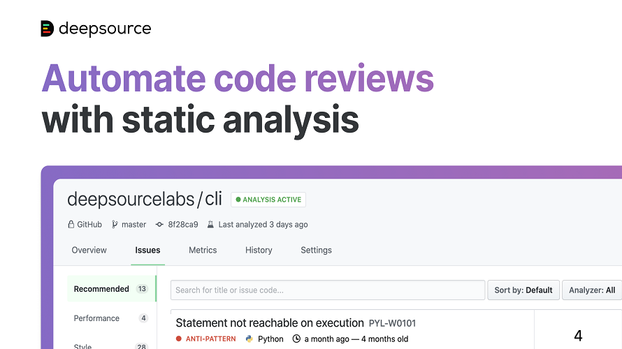DeepSource Reviews & Pricing 2025