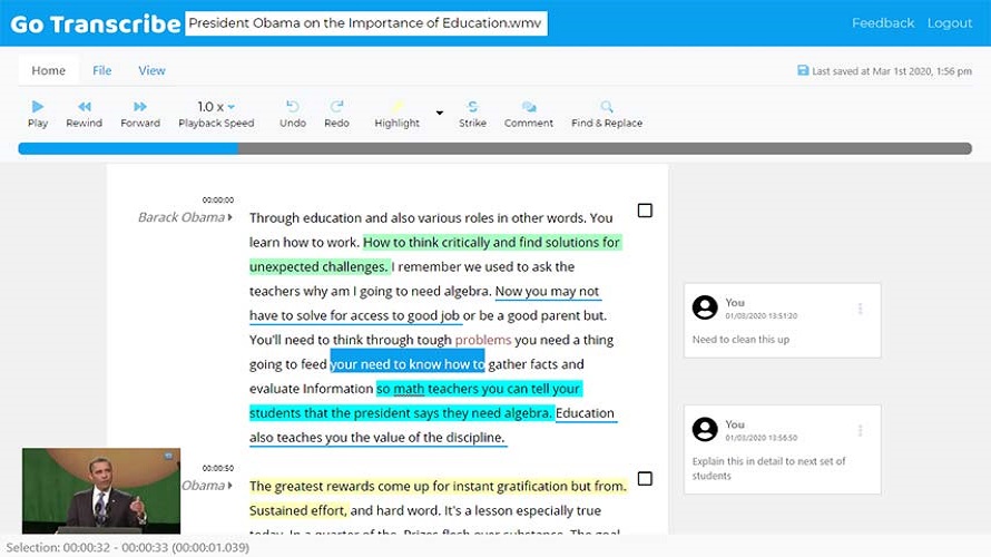 Go Transcribe Reviews & Pricing 2024