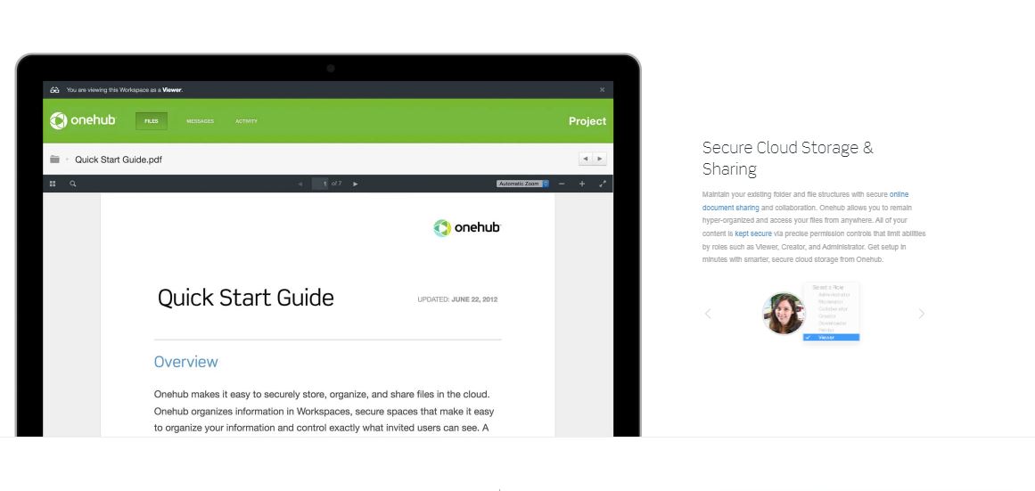 Onehub Reviews & Pricing 2024