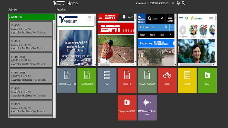 Visibility ERP Reviews & Pricing 2024