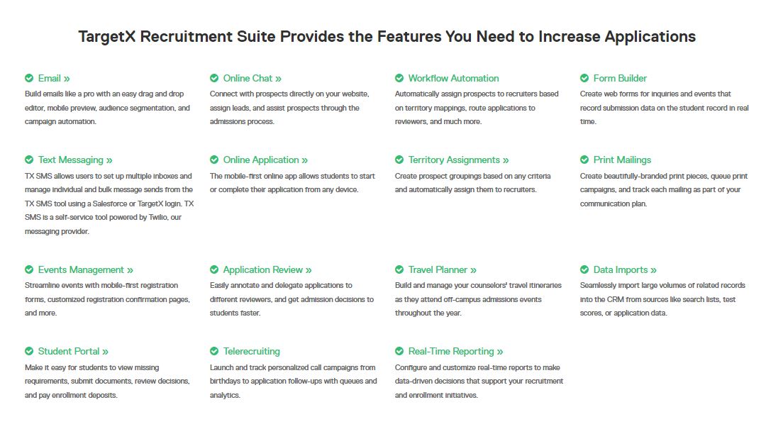 TargetX Recruitment Suite Reviews & Pricing 2025 | GoodFirms