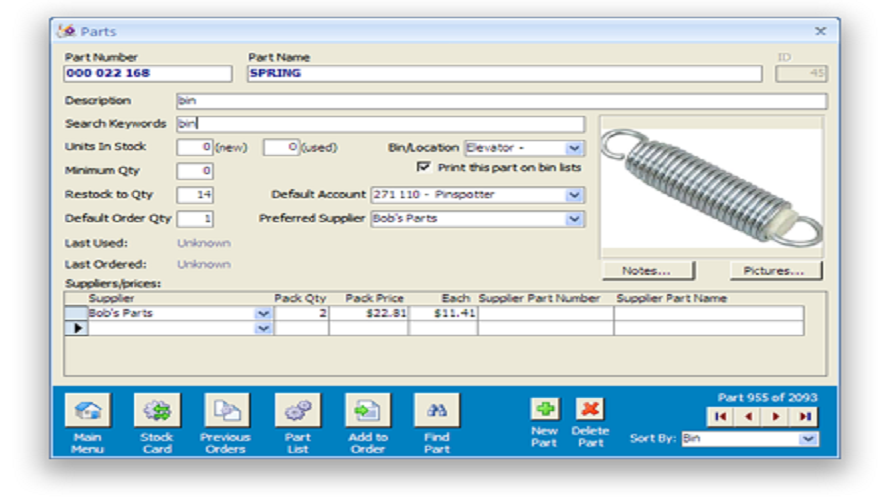 Parts Tracker Reviews & Pricing 2024
