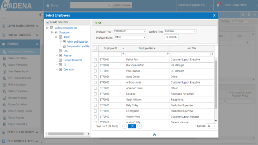 Cadena HRM Series Reviews & Pricing 2025 | GoodFirms