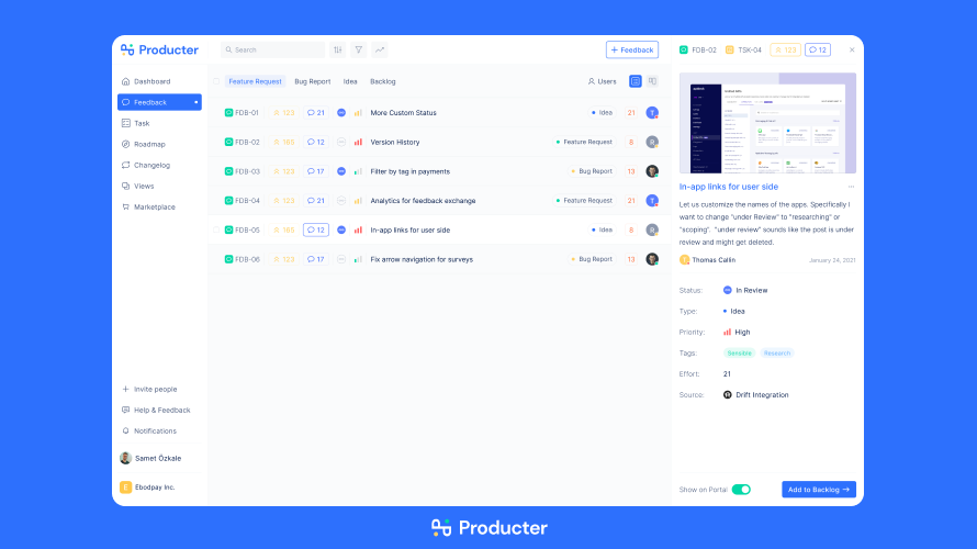 Producter Reviews & Pricing 2025