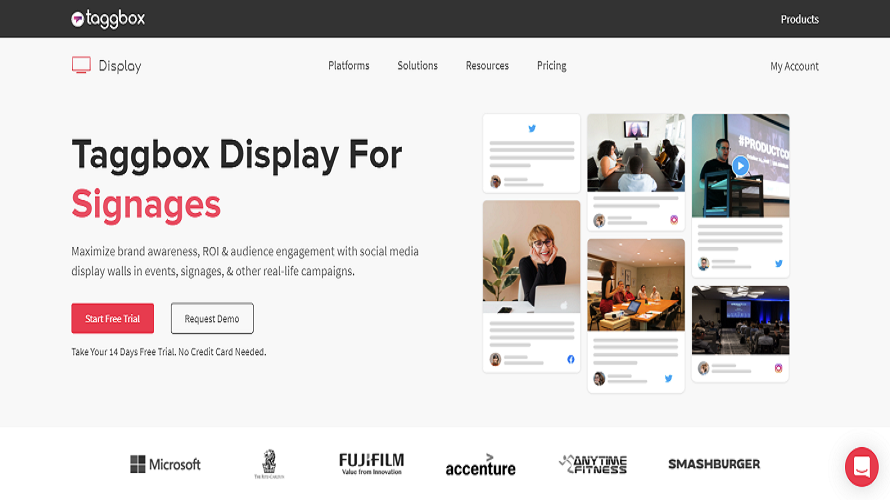 Taggbox Display Reviews & Pricing 2024