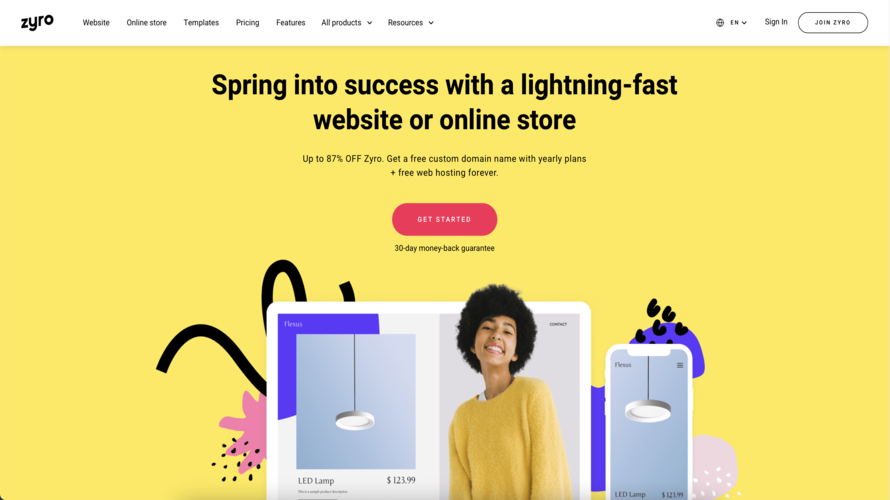 Zyro Reviews & Pricing 2025