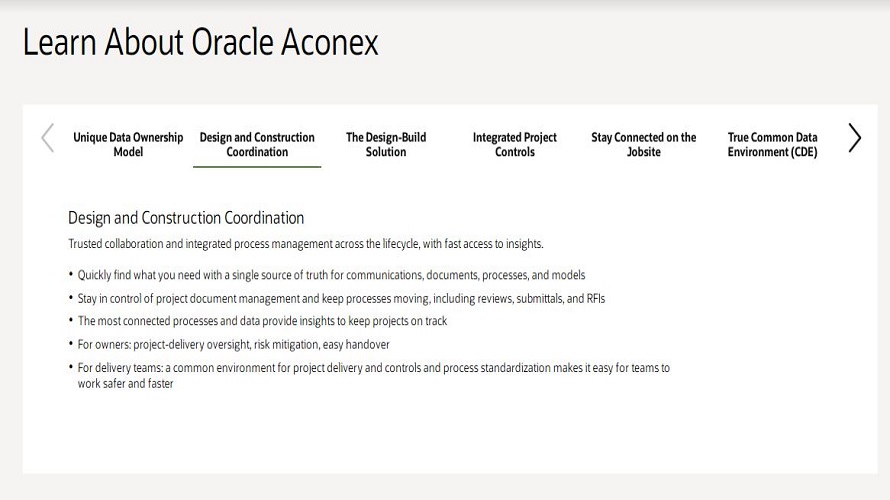 Oracle Aconex Reviews & Pricing 2025