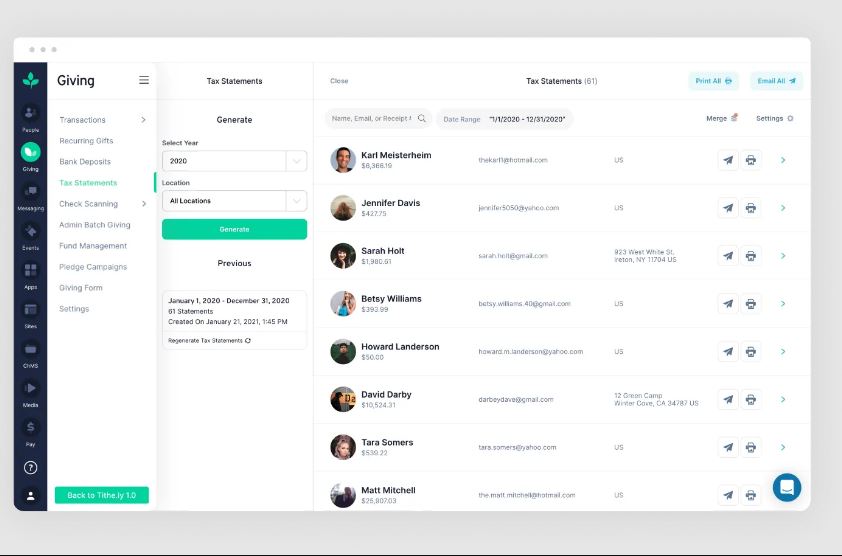 Tithe.ly Reviews & Pricing 2025