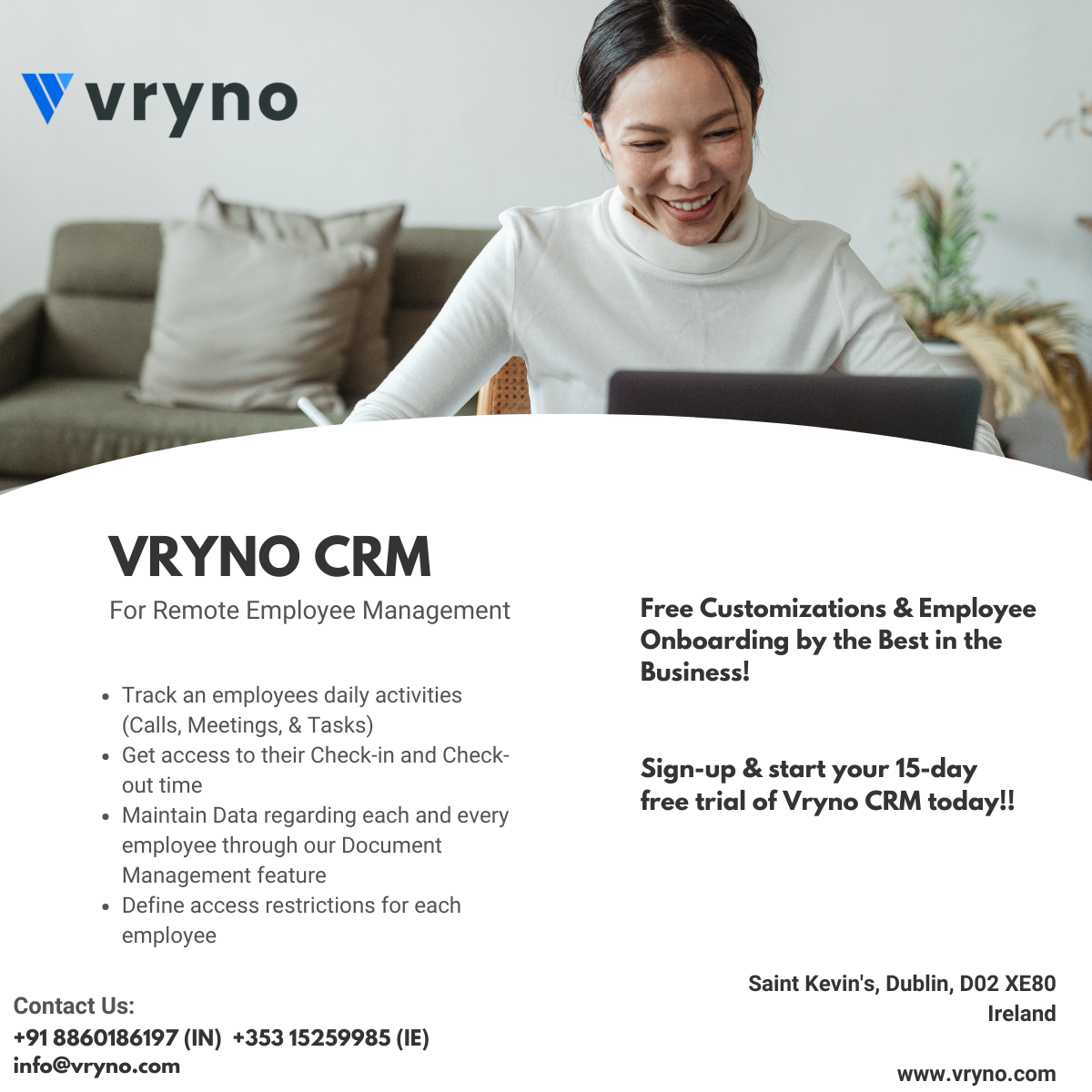 Vryno Reviews & Pricing 2025 | GoodFirms