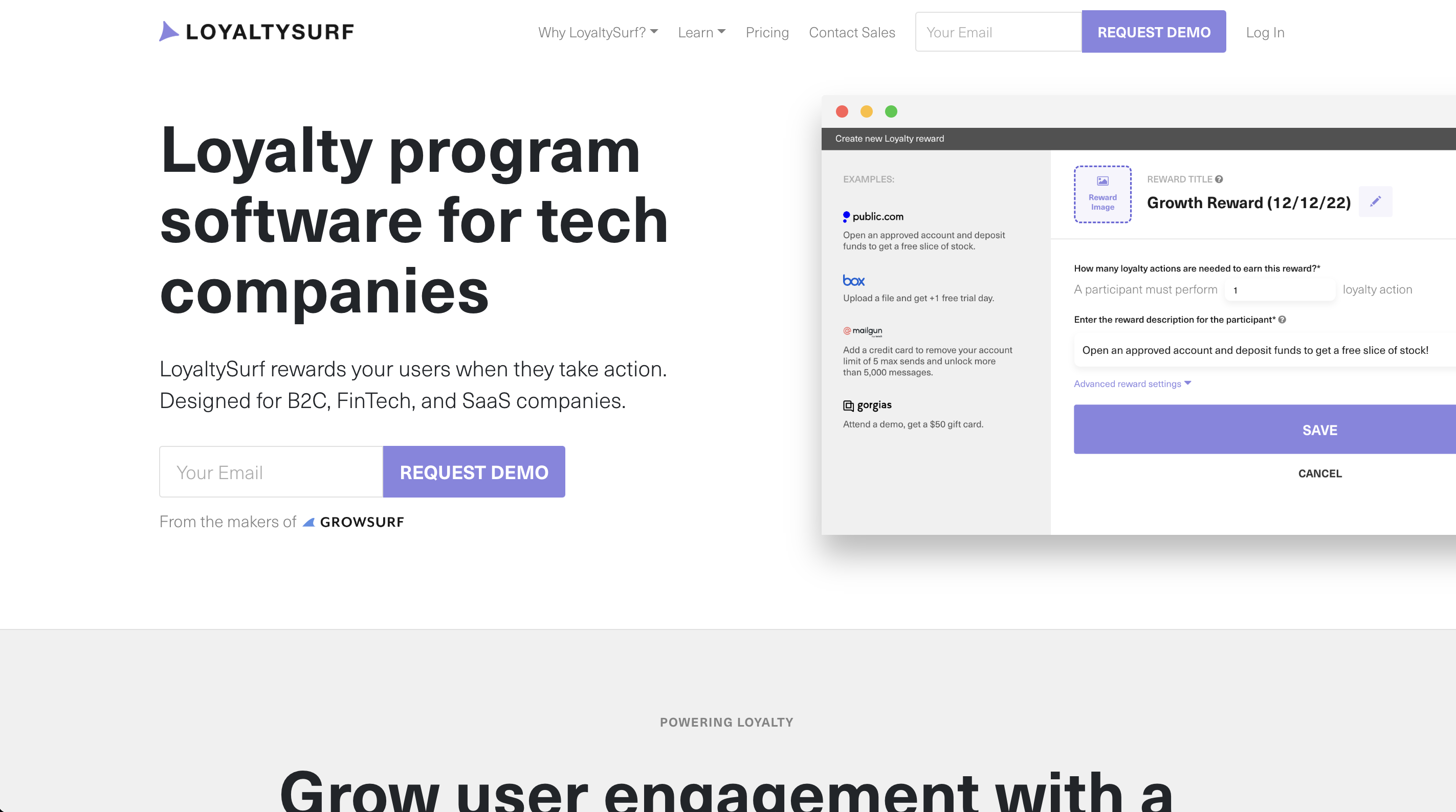 LoyaltySurf Reviews & Pricing 2025