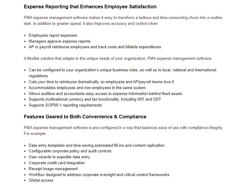 PMA Solutions Reviews & Pricing 2025