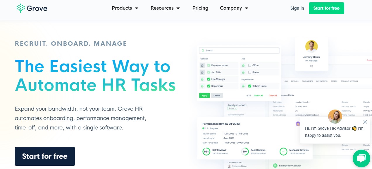 Grove HR Reviews & Pricing 2025 | GoodFirms