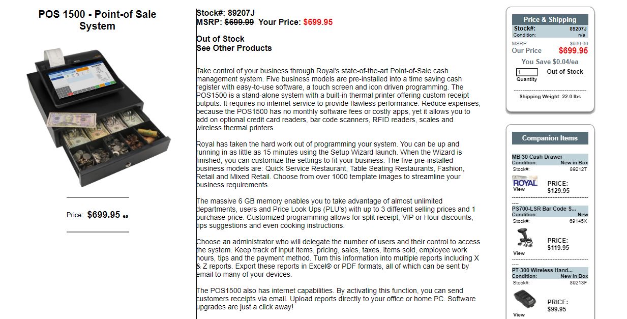 POS 1500 Reviews & Pricing 2025 | GoodFirms