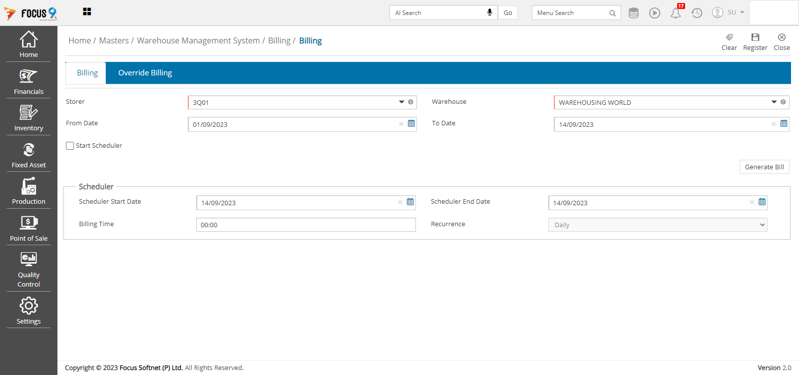 Focus WMS Reviews & Pricing 2025 | GoodFirms