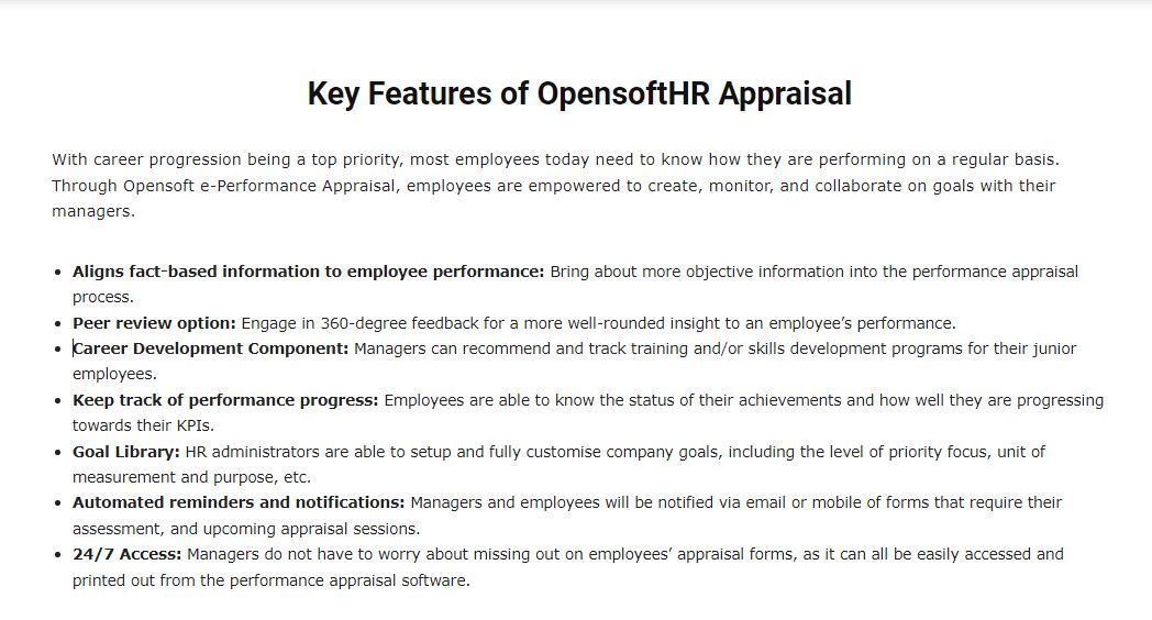 Opensoft HR Reviews & Pricing 2025 | GoodFirms