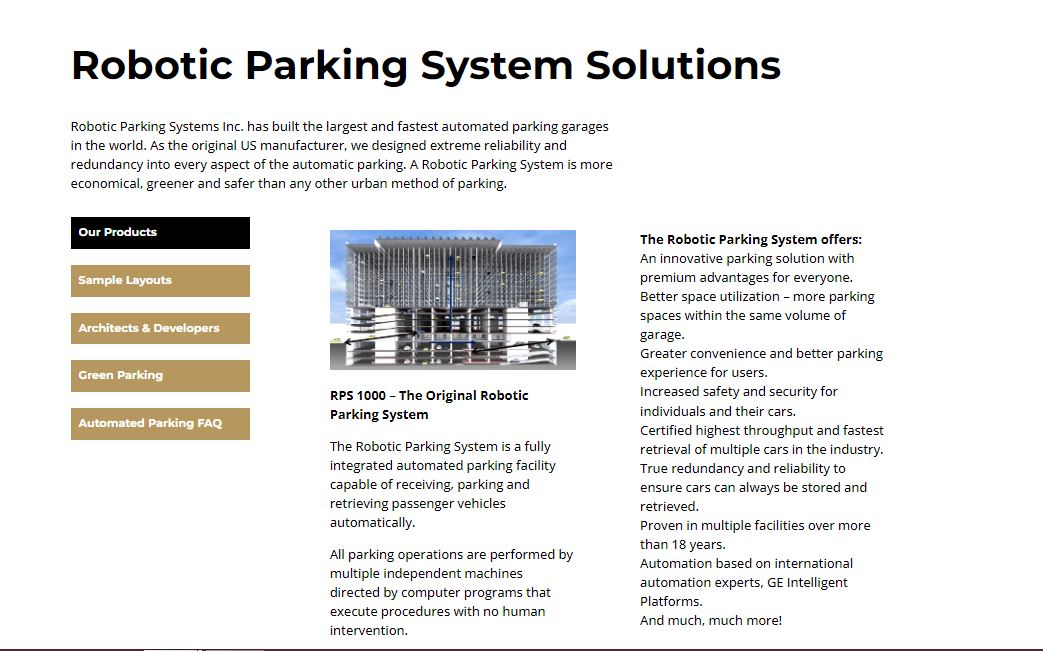 Robotic Parking Systems Reviews & Pricing 2025