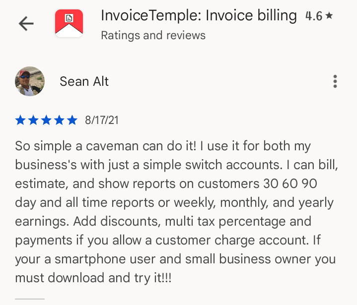 Invoice Temple Reviews & Pricing 2024