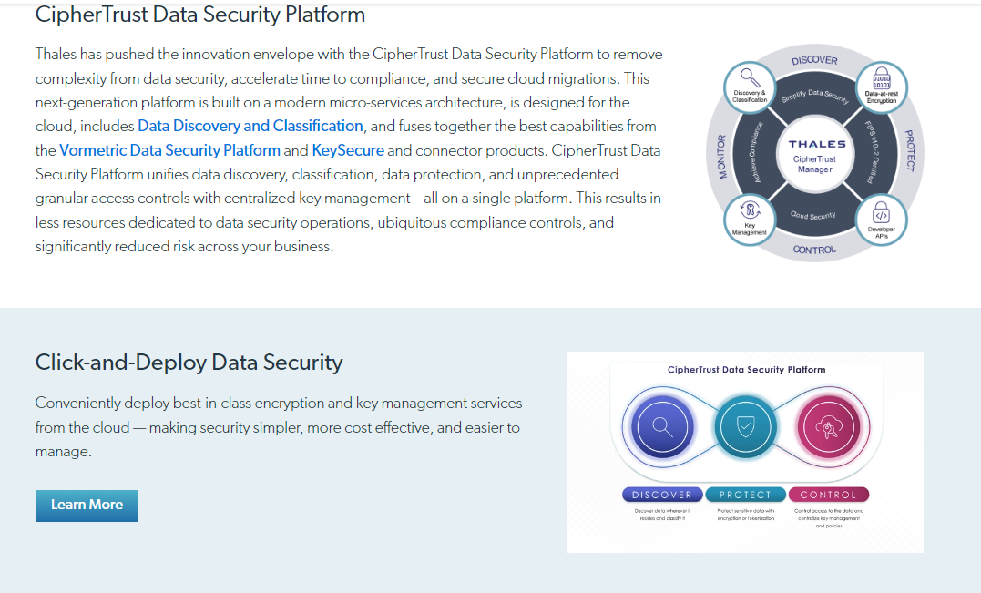 Thales CipherTrust Reviews & Pricing 2025 | GoodFirms