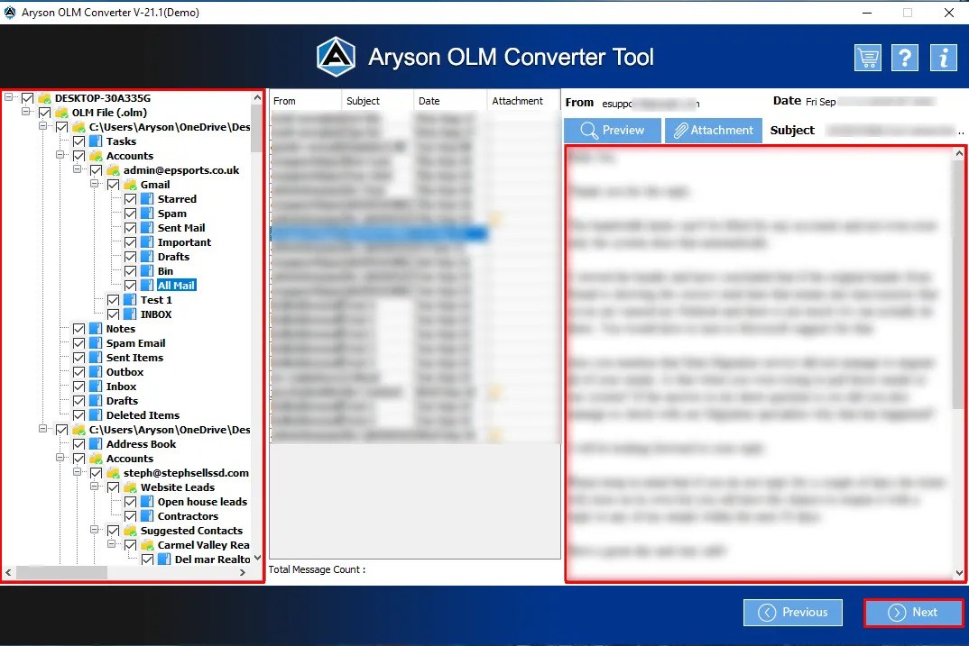 Aryson OLM Converter Tool Reviews & Pricing 2024