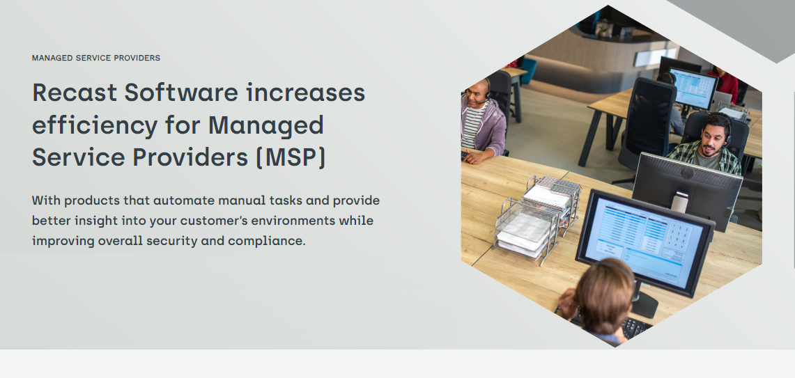 Recast Software MSP Reviews & Pricing 2025