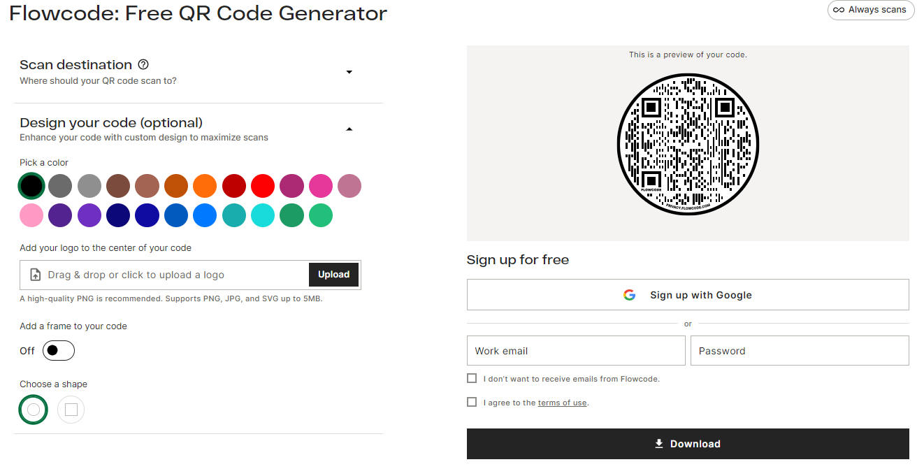 Flowcode Reviews & Pricing 2025