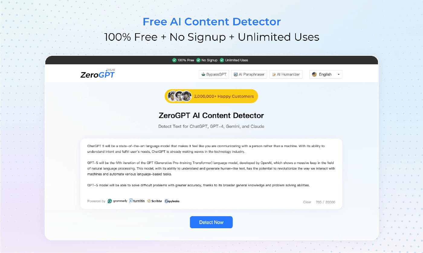 ZeroGPT Plus Reviews & Pricing 2025 | GoodFirms
