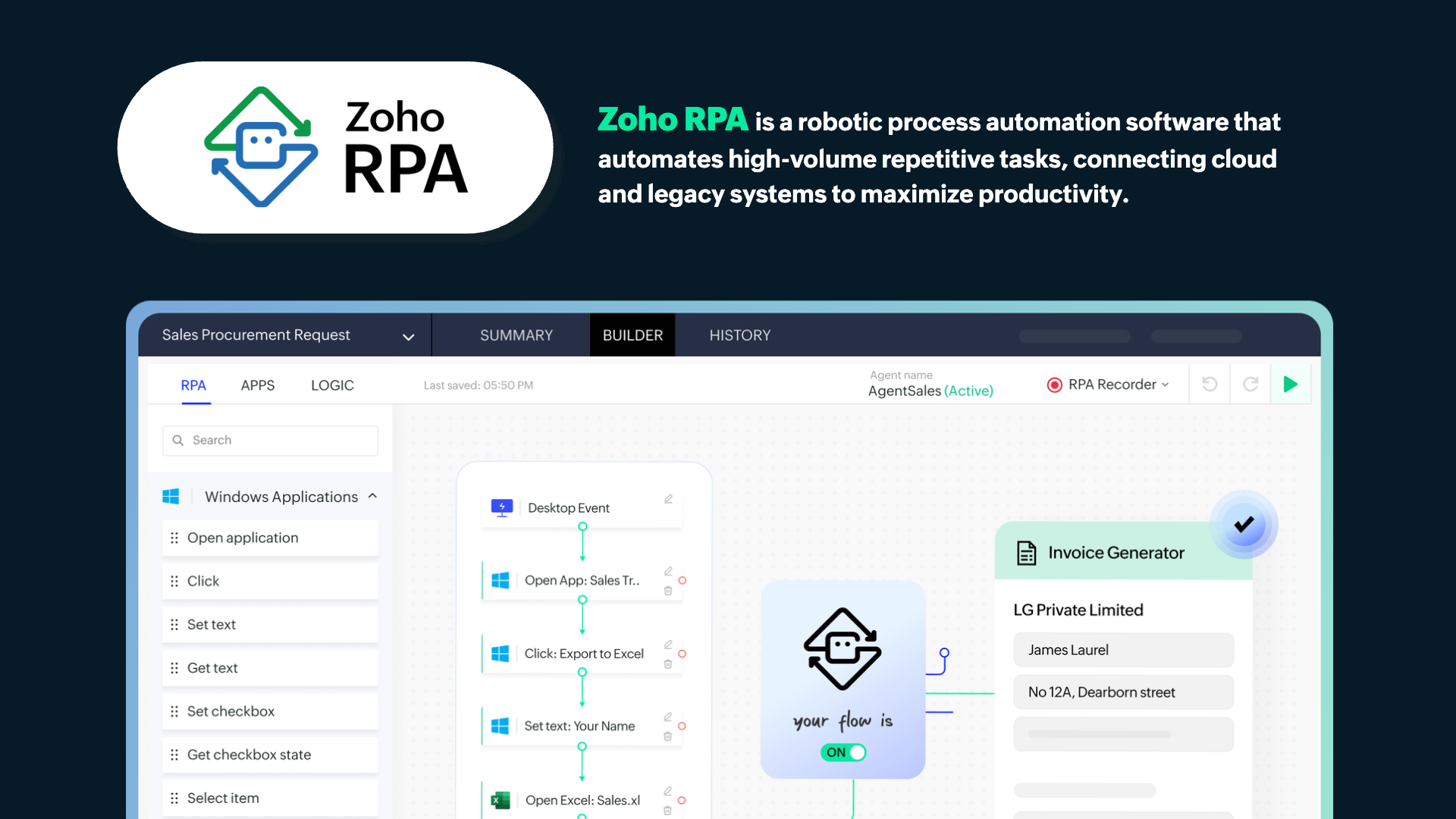 Zoho RPA Reviews & Pricing 2025