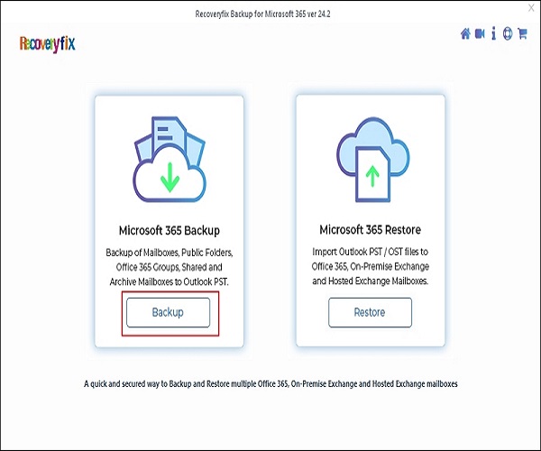 Recoveryfix Microsoft 365 Backup Tool Reviews & Pricing 2025 | GoodFirms