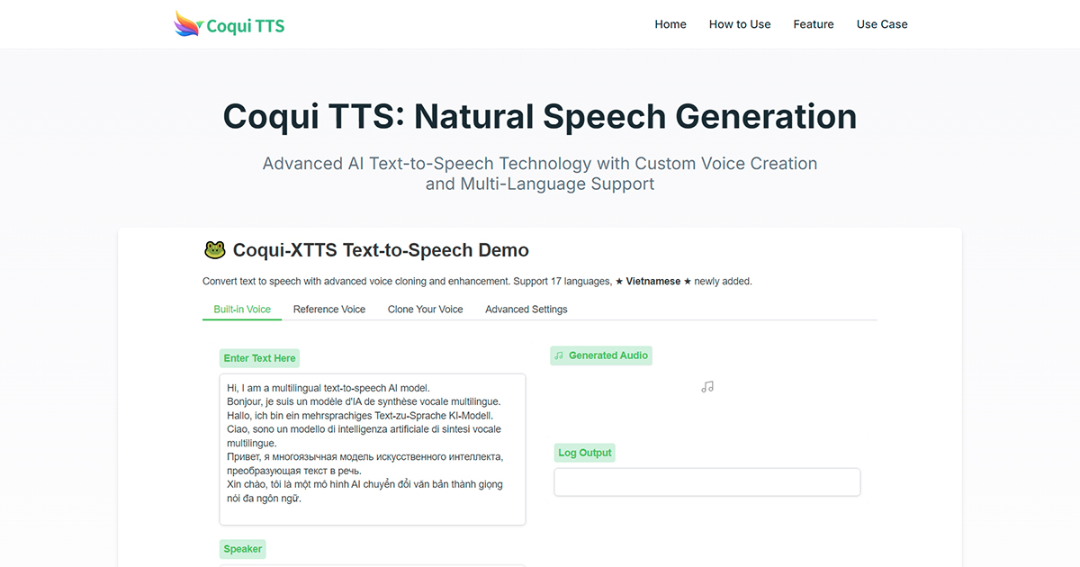 Coqui TTS Reviews & Pricing 2025 | GoodFirms