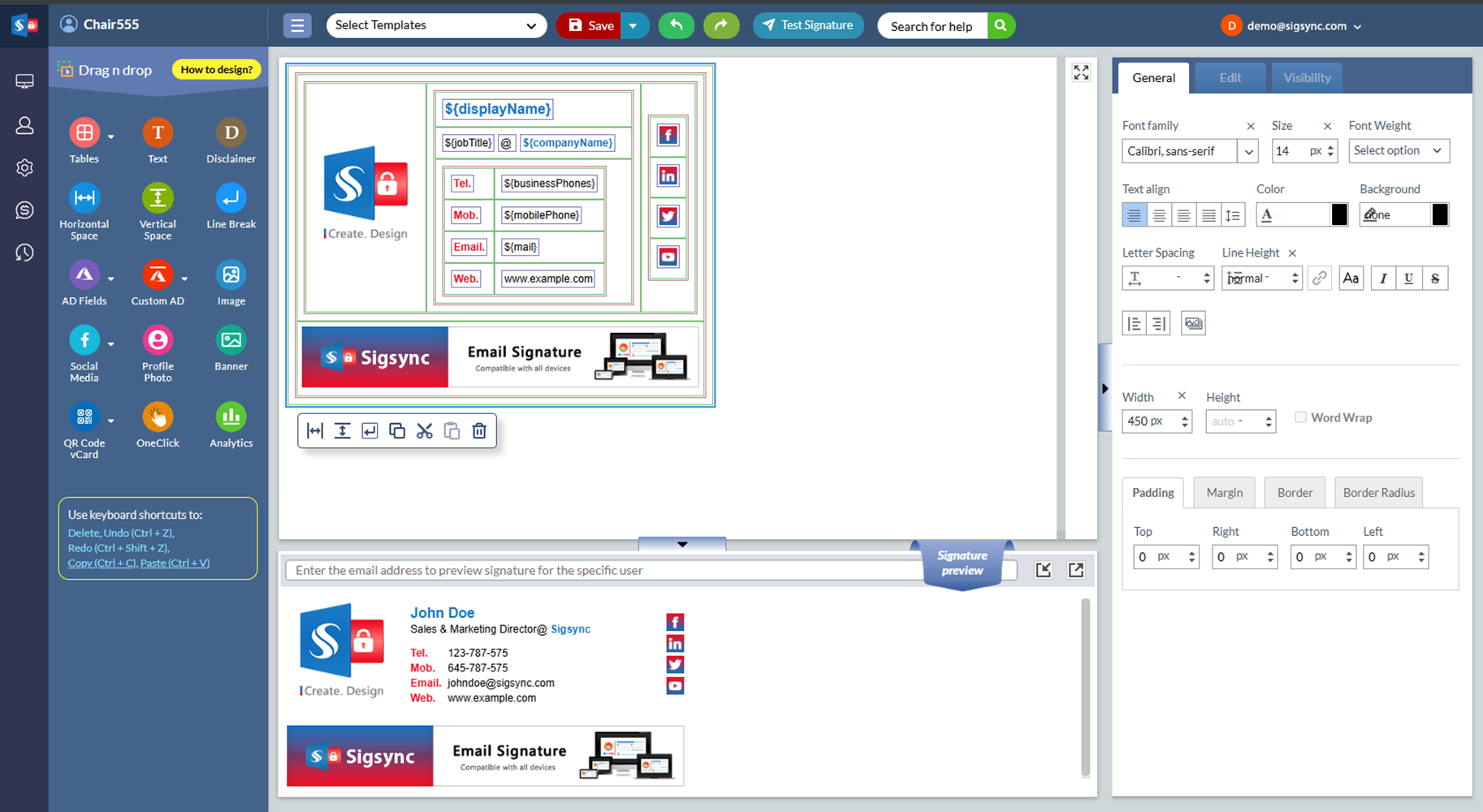 Sigsync Office 365 Email Signatures Reviews & Pricing 2025 | Goodfirms